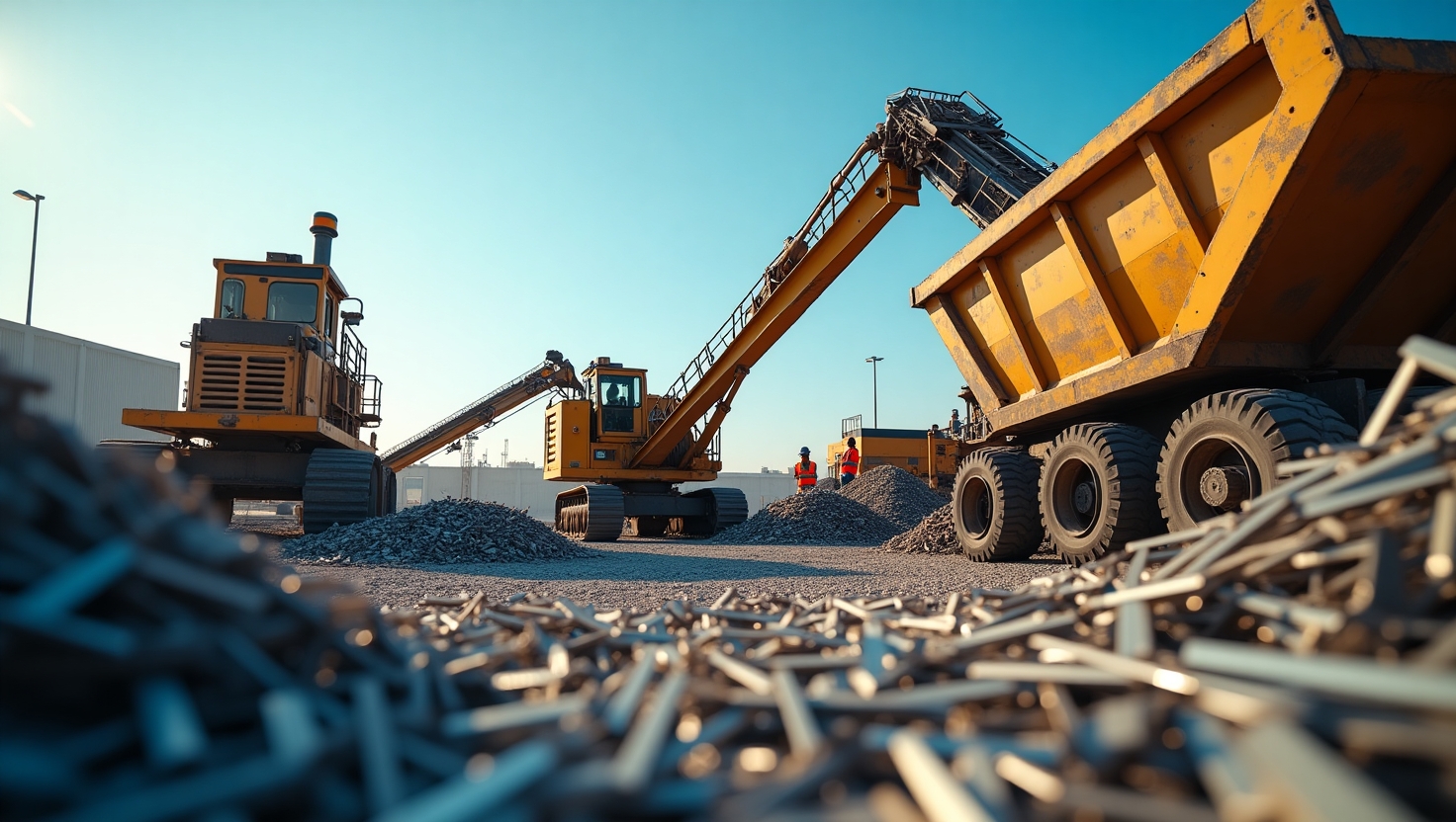 Best Metal scrap processing Dubai, UAE, 2025 | Al Zuhour Scrap